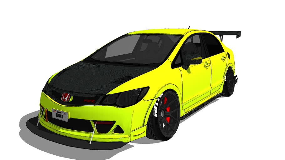 Honda Civic Type-R | 3D Warehouse