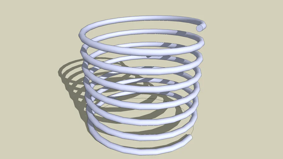 Spiral spring | 3D Warehouse