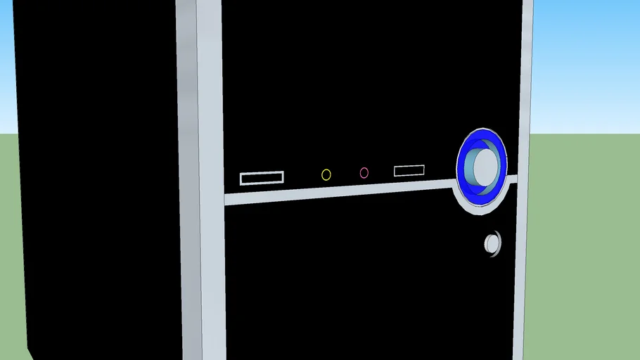 pc cabinet gabinete | 3D Warehouse