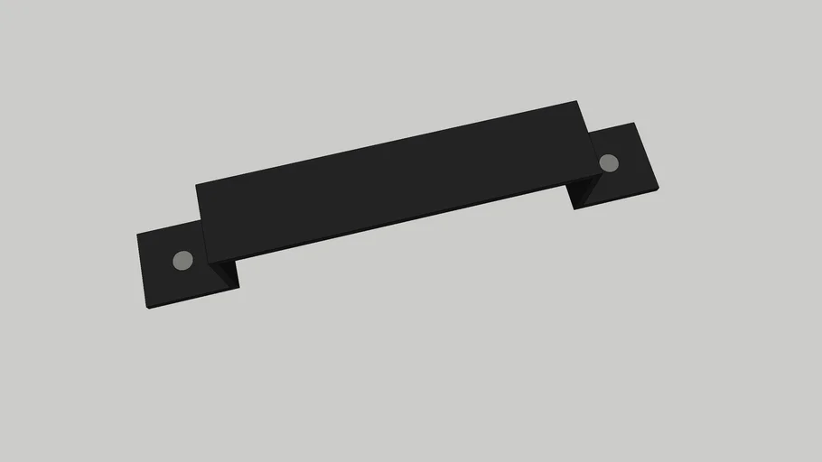 Industrial steel Handle | 3D Warehouse