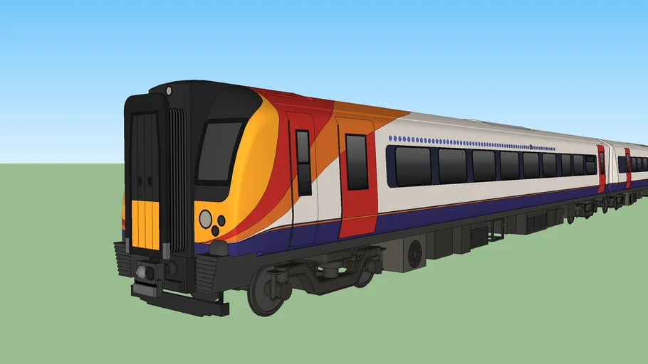 Class 444 'Desiro' SWT | 3D Warehouse