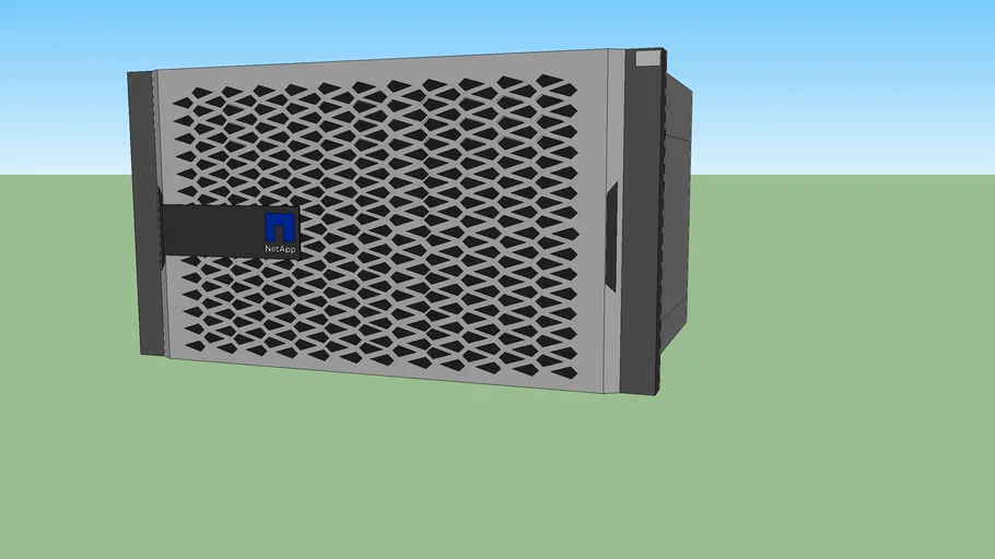 NetApp AFF A700 disk array | 3D Warehouse