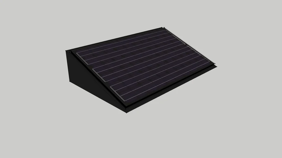 Solar World 250-275W Mono PV Panel, Mounted on Renusol Console+ tubs ...