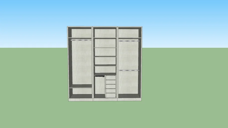 armario vestidor | 3D Warehouse