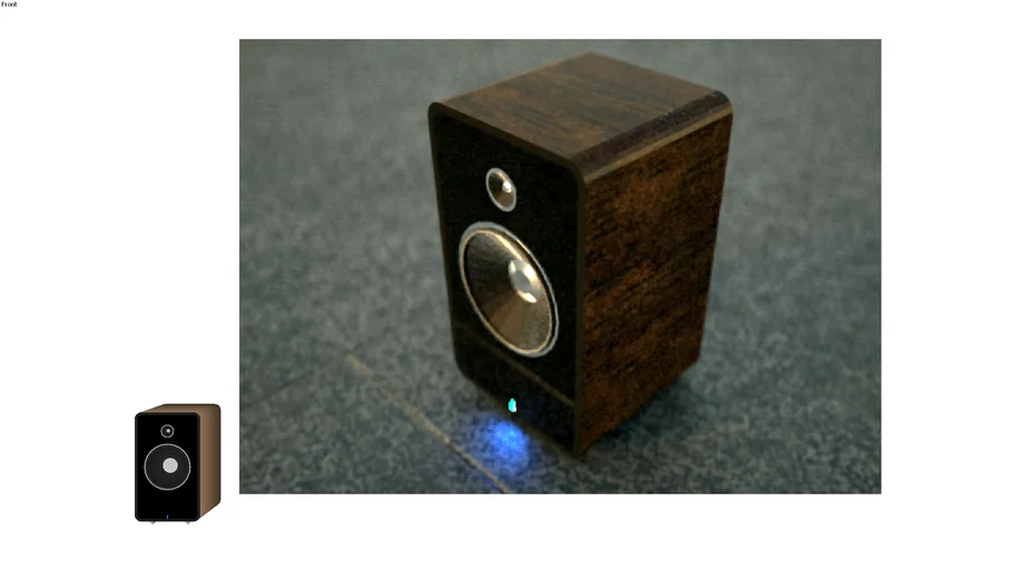 Speaker. Render + model. | 3D Warehouse