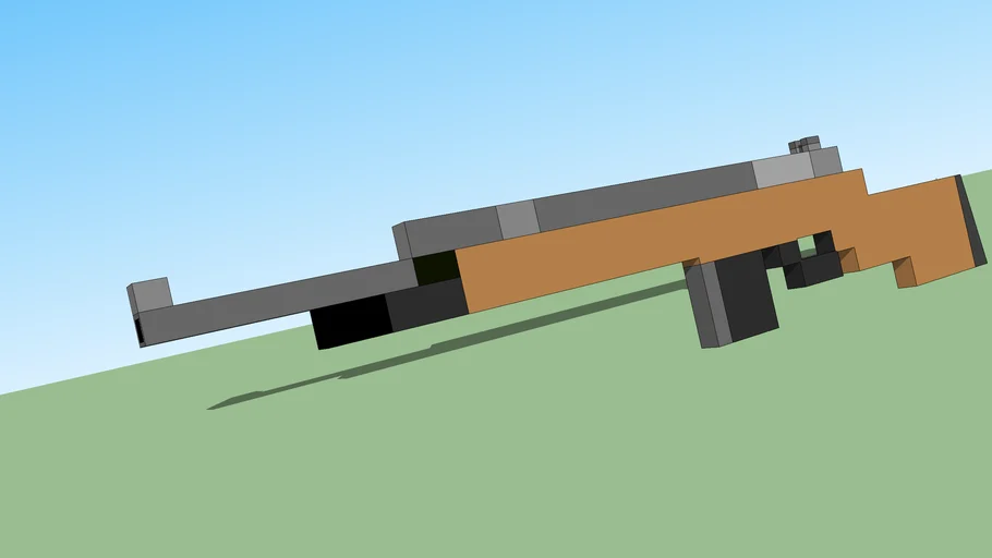 Ace Of Spades Rifle! | 3D Warehouse