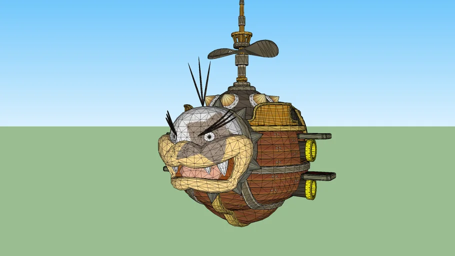 Ship Morton 'New Super Mario Bros U - Loadiine READY2PLAY' | 3D Warehouse