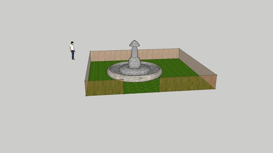 small water fountain | 3D Warehouse