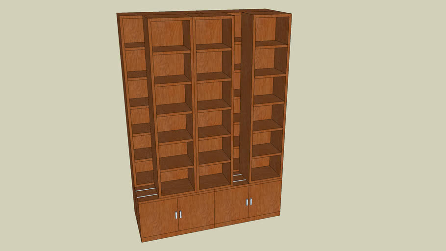 Bookcase | 3D Warehouse