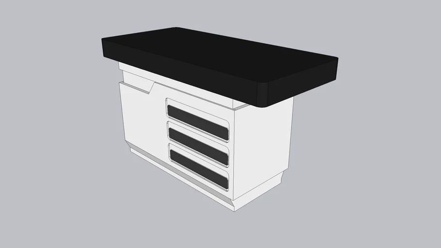 Ritter 204 Exam Table | 3D Warehouse