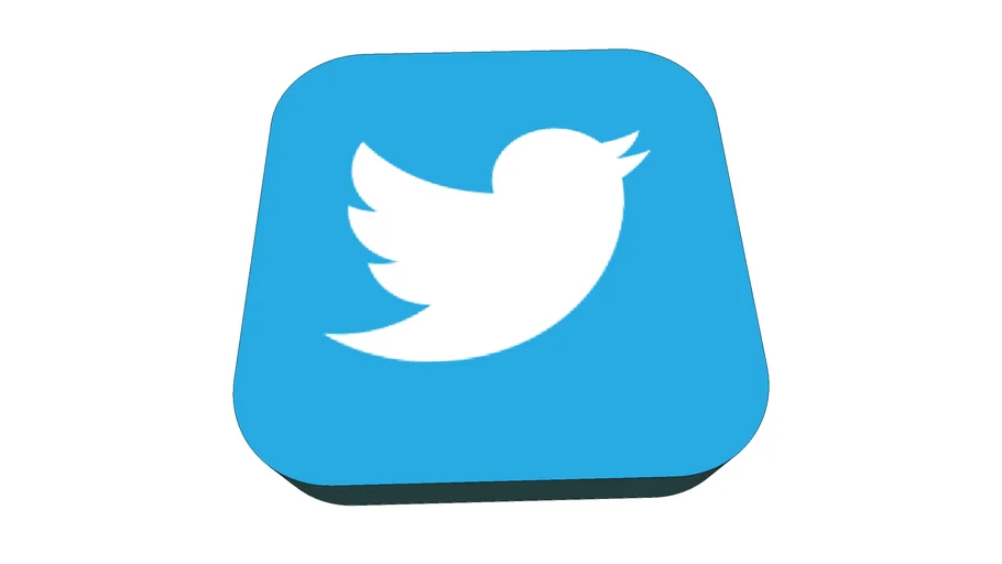 twitter logo | 3D Warehouse