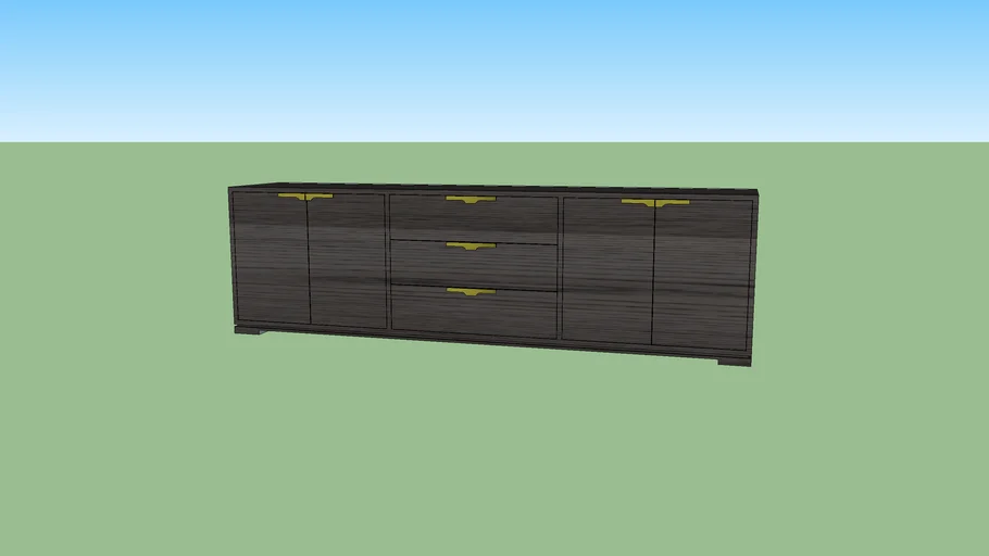 Lillian August Hadley Cabinet | 3D Warehouse