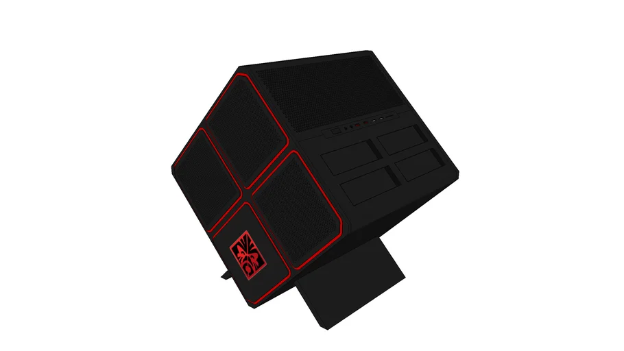 HP Omen X Gaming computer case | 3D Warehouse