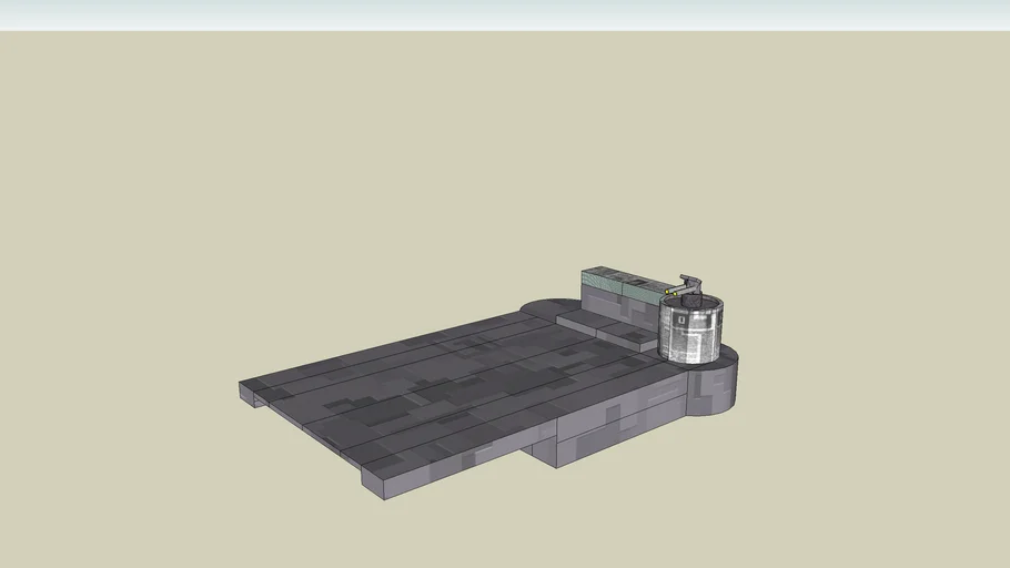 Mining barge | 3D Warehouse