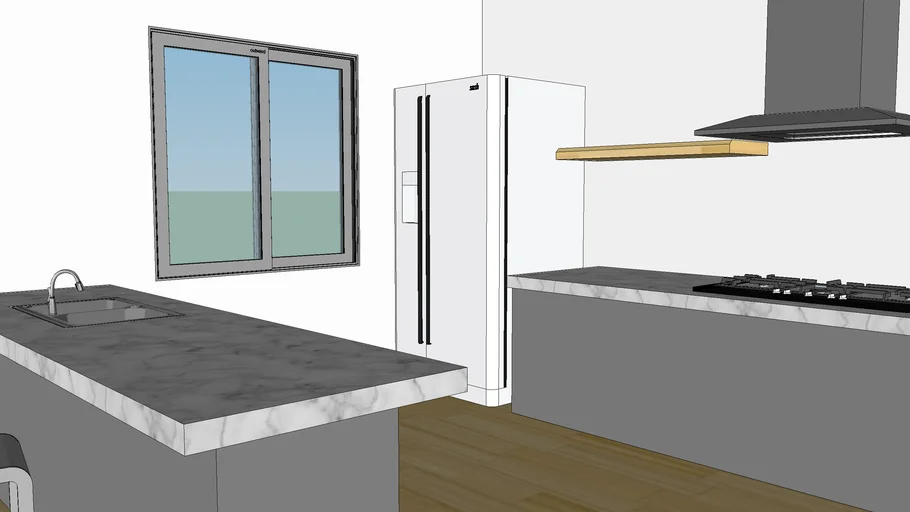Kitchen Design by Architecture Visualizer... | 3D Warehouse