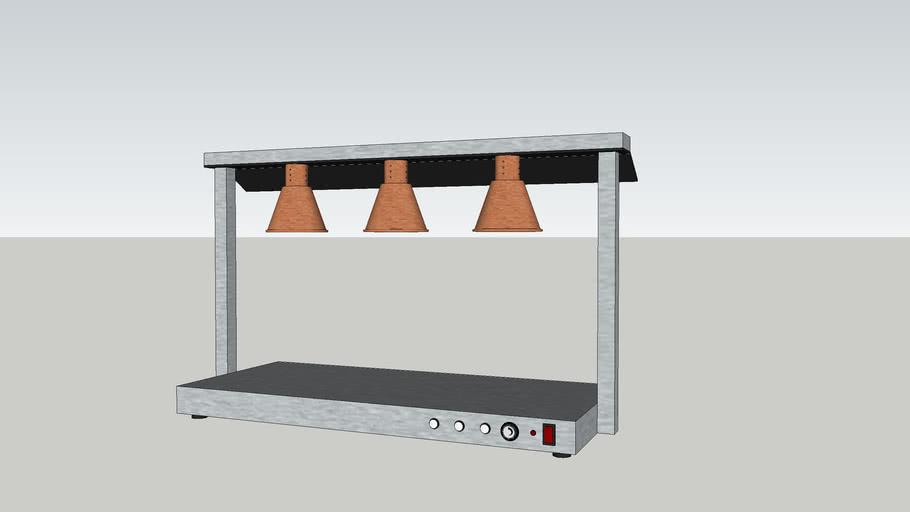 Food warmer lights | 3D Warehouse