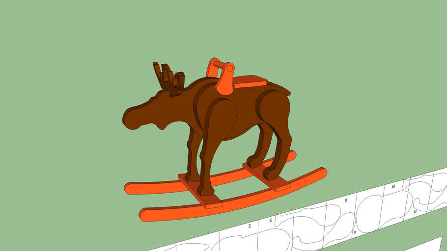 Rocking Moose | 3D Warehouse