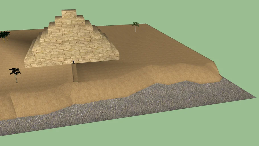 Step Pyramid | 3D Warehouse