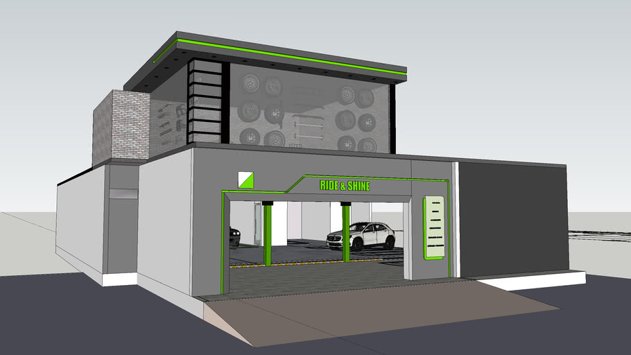 car wash building | 3D Warehouse