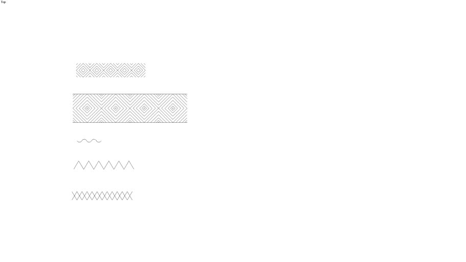 2d Hatching Samples walls | 3D Warehouse