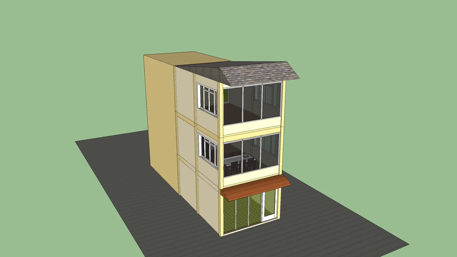 row house | 3D Warehouse