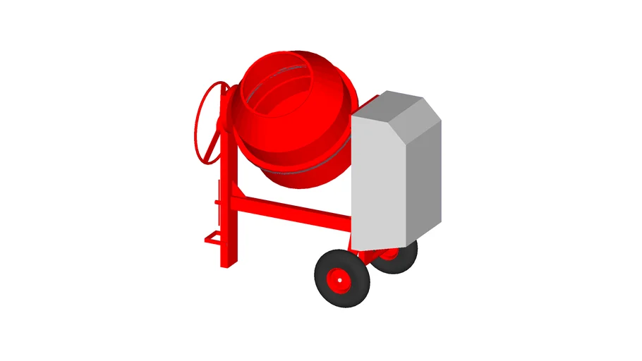 Cement mixer | 3D Warehouse