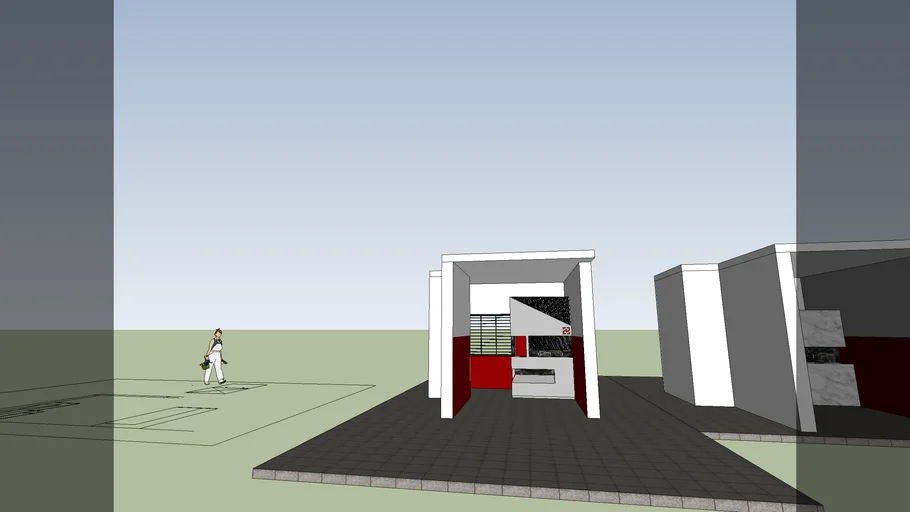 sub registrar office | 3D Warehouse