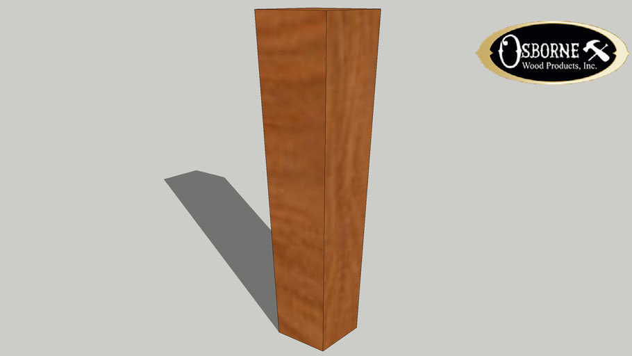 Contemporary Square Pedestal | 3D Warehouse