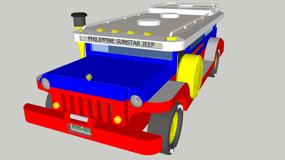 Philippine Jeepney PUV v1.01 | 3D Warehouse