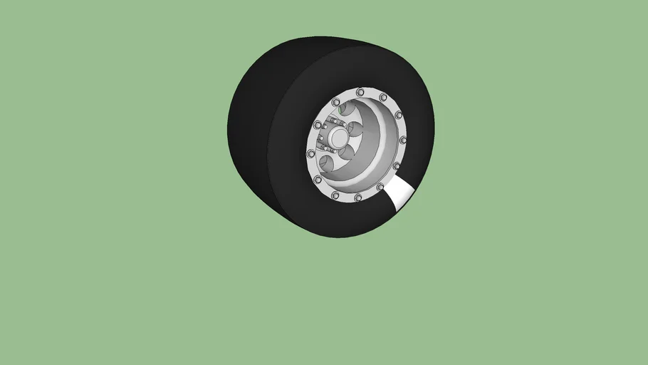 8lug drag slicks | 3D Warehouse