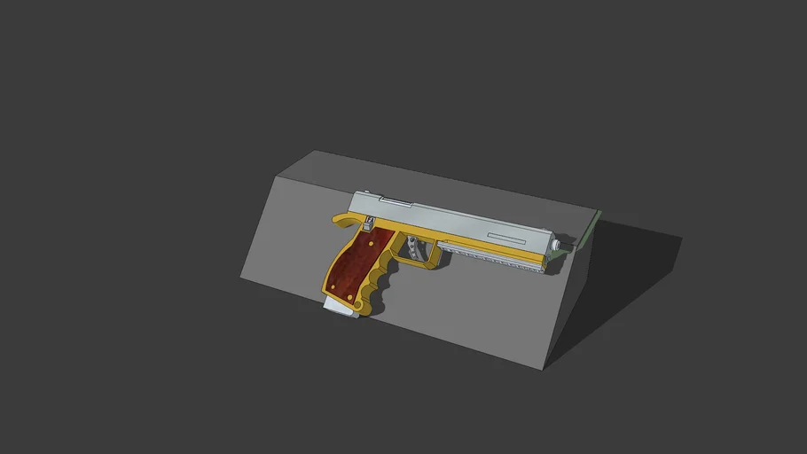 Limited edition P-.455 webly by Paz Tec Arms | 3D Warehouse