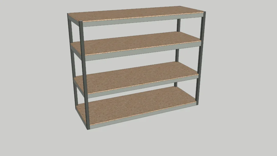 industrial shelving | 3D Warehouse