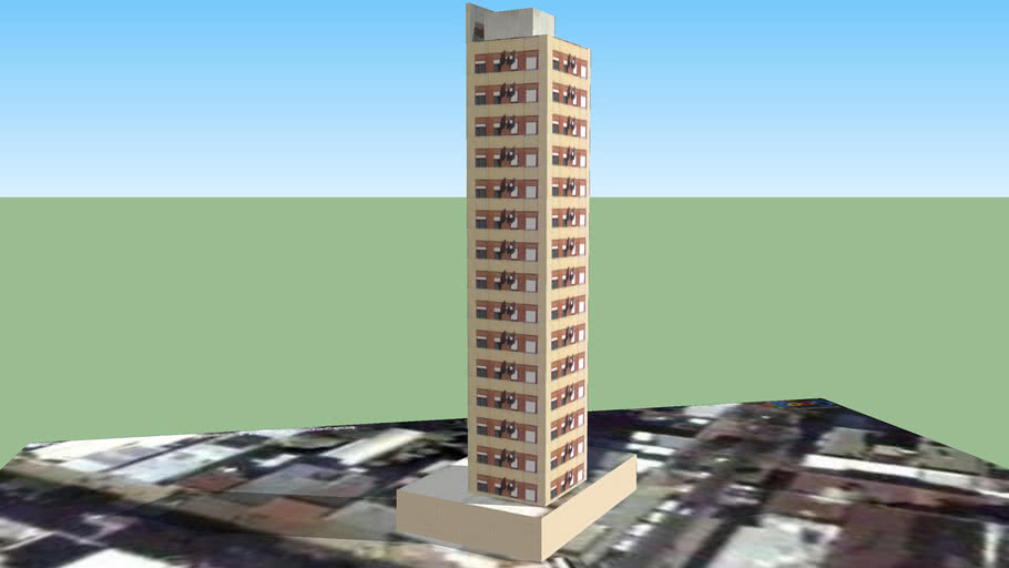Torre de 15 pisos en La Plata, Argentina | 3D Warehouse