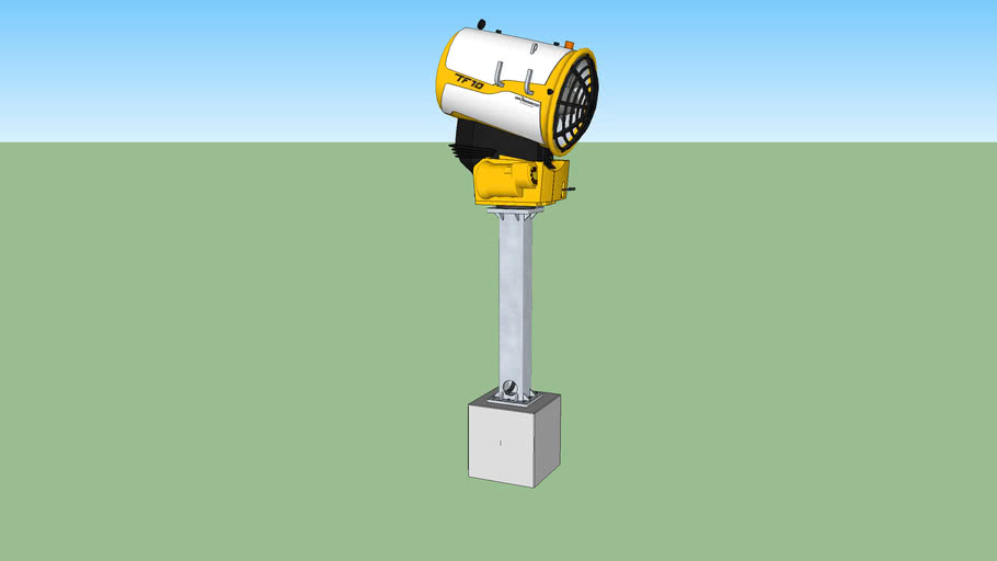 TechnoAlpine TF10 tower mounted | 3D Warehouse