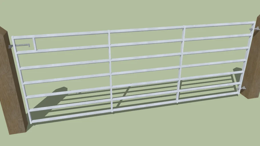 Metal Farm Gate | 3D Warehouse