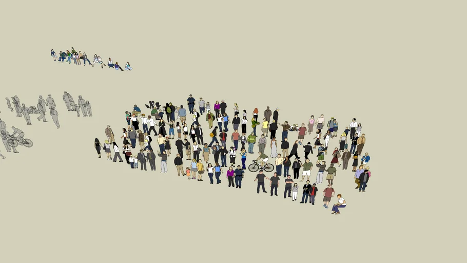 2D People | 3D Warehouse