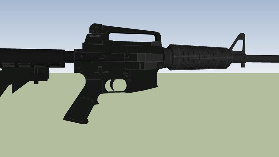 R15 rifle SUBMACHINE GUN | 3D Warehouse