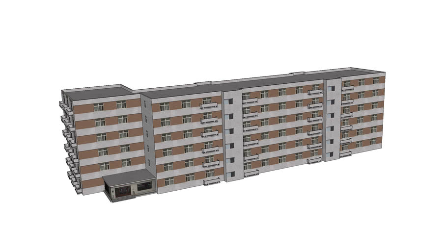 Dorm Bldg 47 | 3D Warehouse