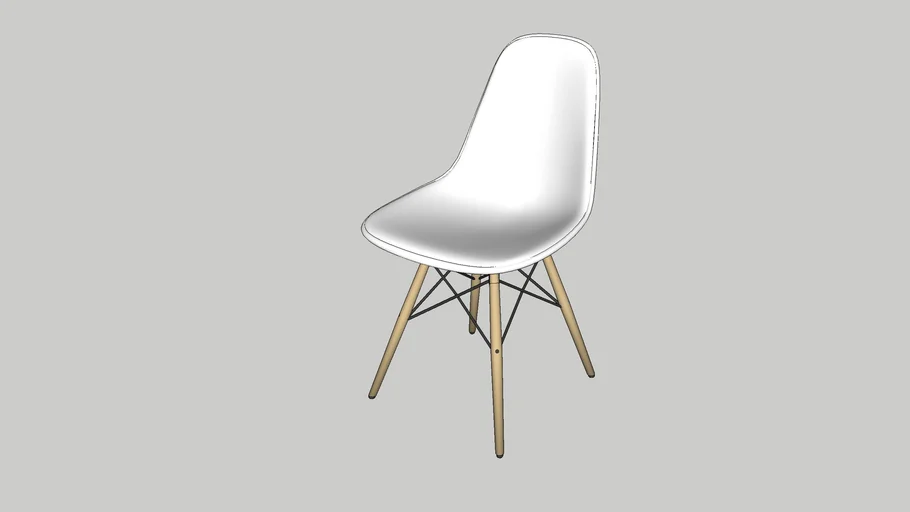 Стул Eames | 3D Warehouse