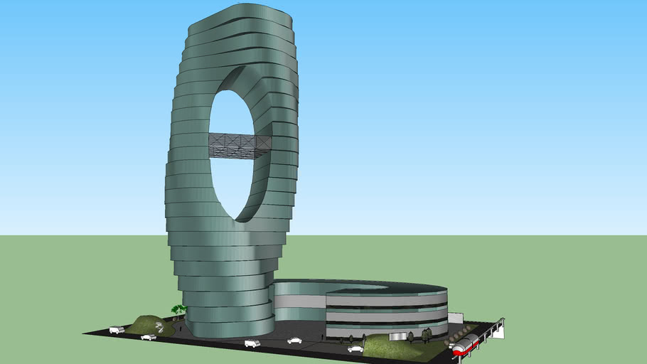 Holographic Tower | 3D Warehouse