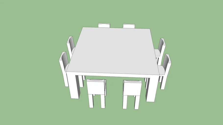 Kitchen Table | 3D Warehouse