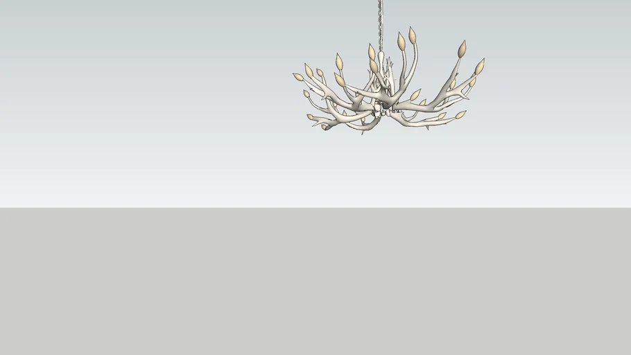 Antler Chandelier | 3D Warehouse