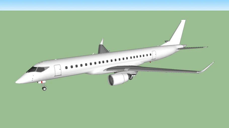 Template - Mitsubishi MRJ-90 | 3D Warehouse