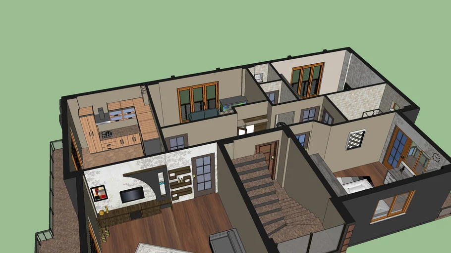 SKETCHUP KAT PLANI | 3D Warehouse