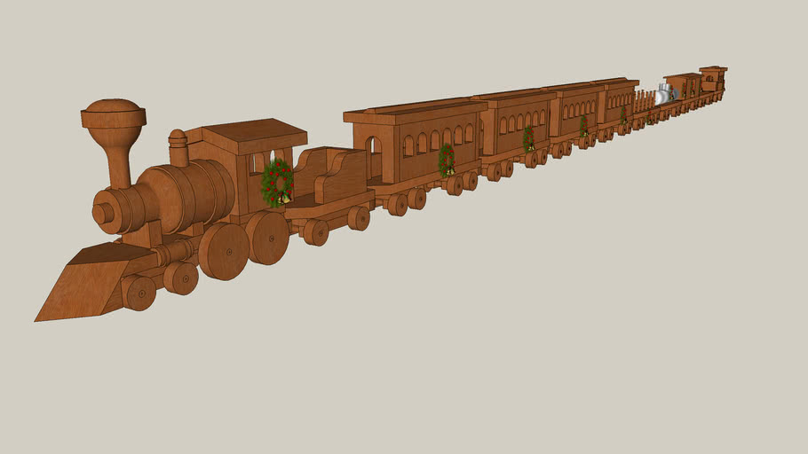 Christmas Train | 3D Warehouse