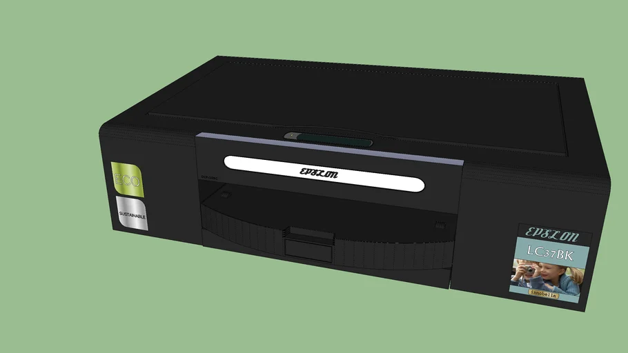 EPSLON Printer (Black) | 3D Warehouse