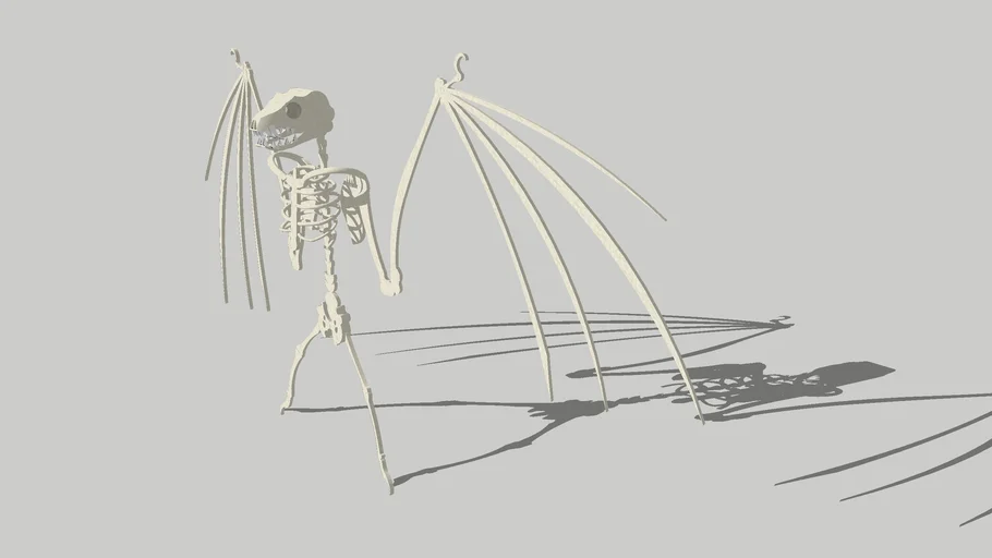 Bat Skeleton | 3D Warehouse