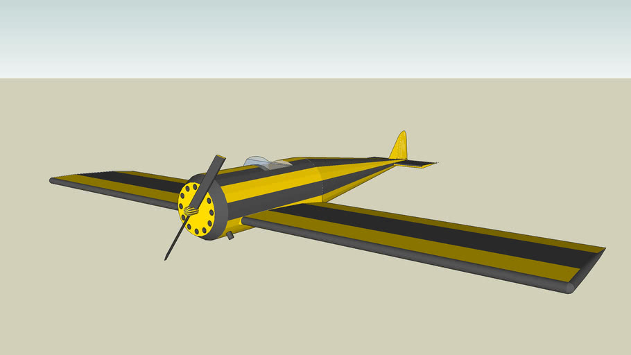 Single-wing airplane | 3D Warehouse