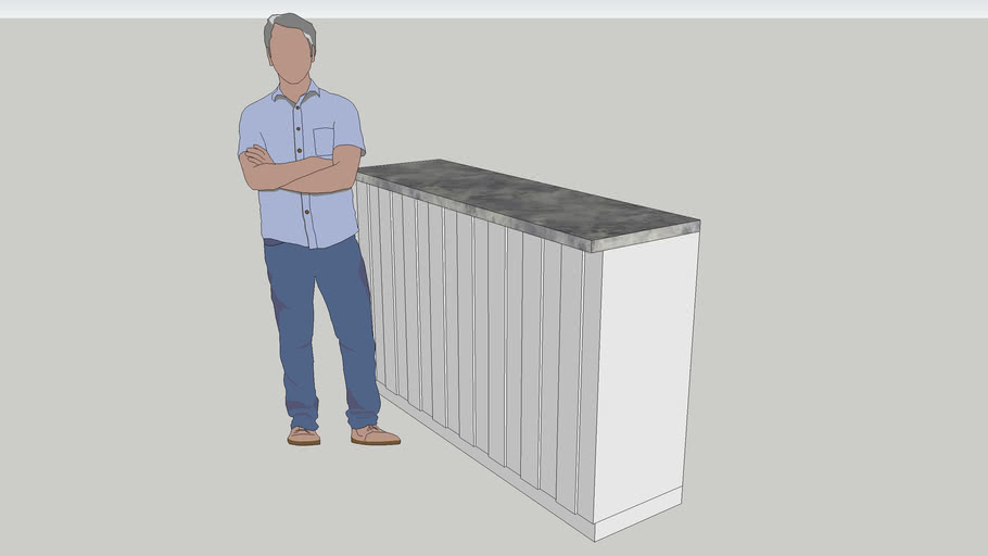 BAR COUNTER | 3D Warehouse