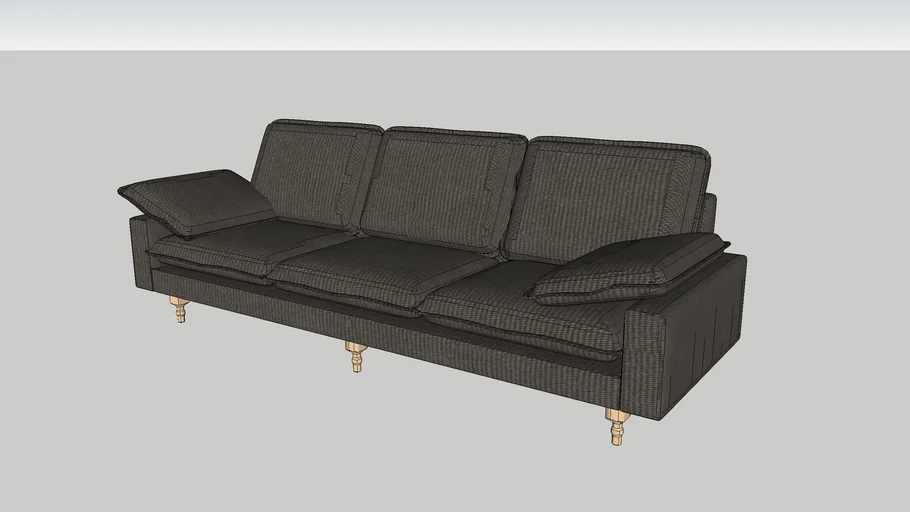 Mac Sofa 3 Seat | 3D Warehouse